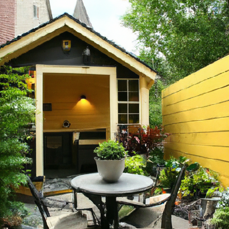 Nick's Luxury Backyard Tiny Home Shed Conversion - Tiny Nest Homes ...
