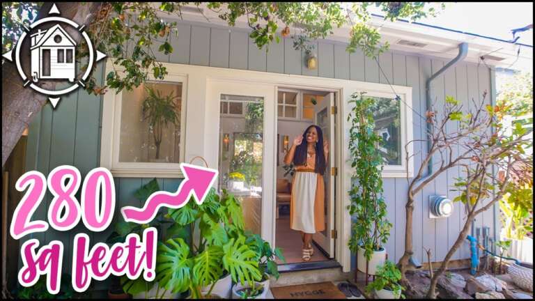 Inside Denise Bayron's 280 Sq Ft Tiny House and Studio Space - Tiny ...