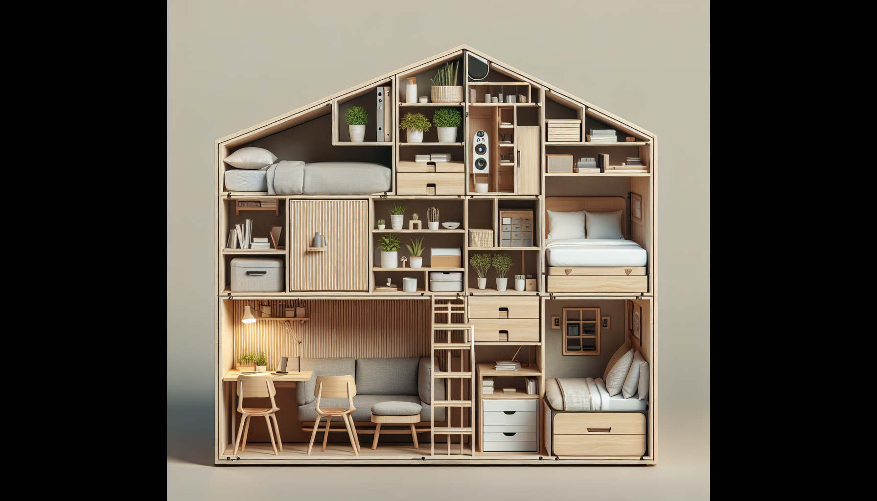 Architect's Tiny Home Tour: Maximizing Space in a 3-Meter Wide House ...