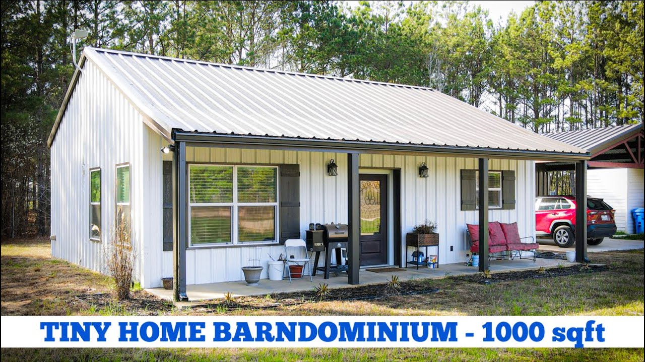 Tiny Home Barndominium Tour - 1000 sqft - Tiny Nest Homes: Your Home ...