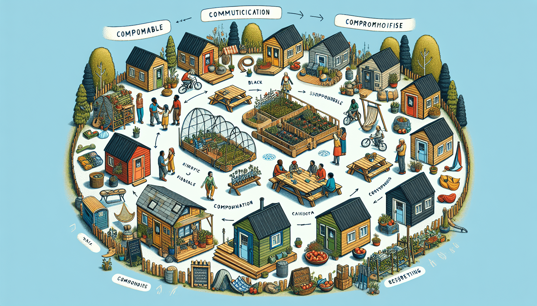 Tips For Embracing Shared Spaces In Your Tiny Home Community - Tiny ...